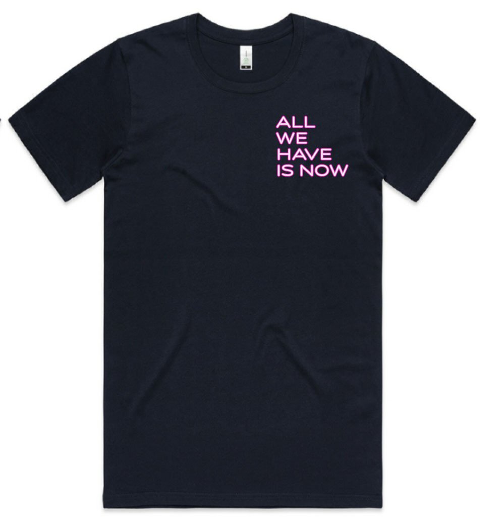 ALL WE HAVE IS NOW MEN'S TEE – Cedar & Pine Bar